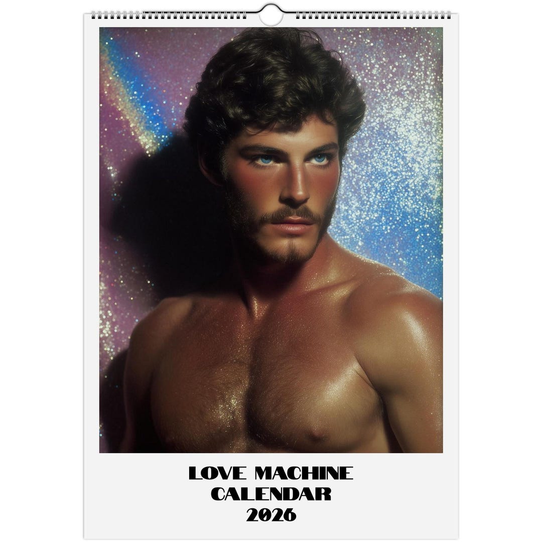 Love Machine Wall Calendar 2026 | Size A3, Ledger - Etsy