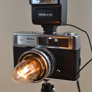 Vintage Lamp Camera Halina Bedside Lamp Retro Lamp Desk Lamp Table Lamp ...
