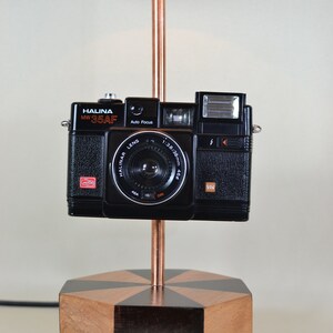Vintage Camera Lamp Halina - Bedside Lamp - Retro Lamp - Desk Lamp ...