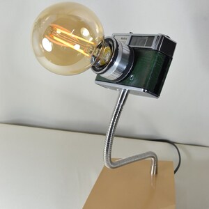 Camera Lamp Halina- Bedside Lamp - Retro Lamp - Desk Lamp - Table Lamp ...