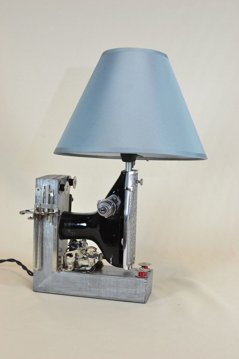 Vintage Lamp Sewing Machine Bedside Lamp Retro Lamp Desk - Etsy