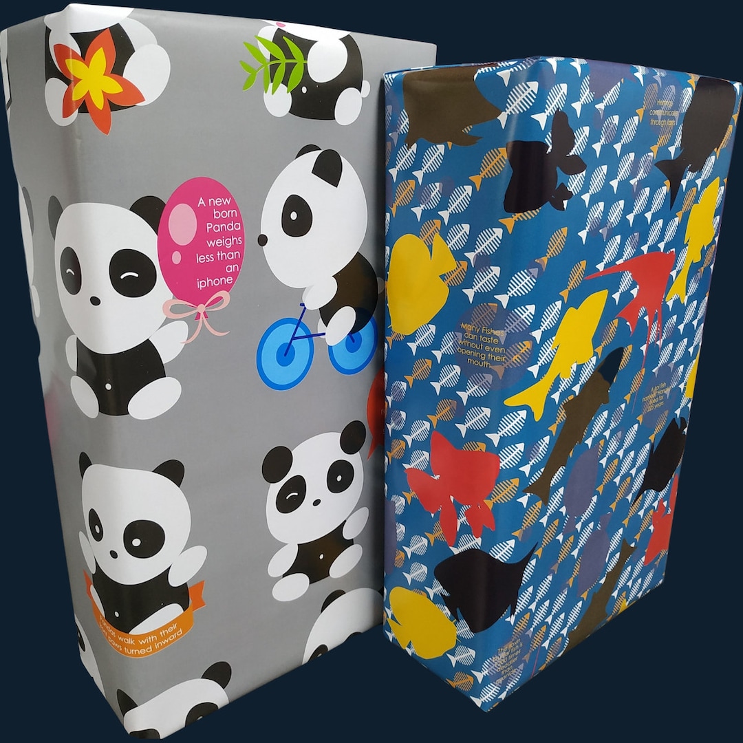 Evince 2 Patterns 20 Gift Packing Sheets for Kids & All Ages All ...