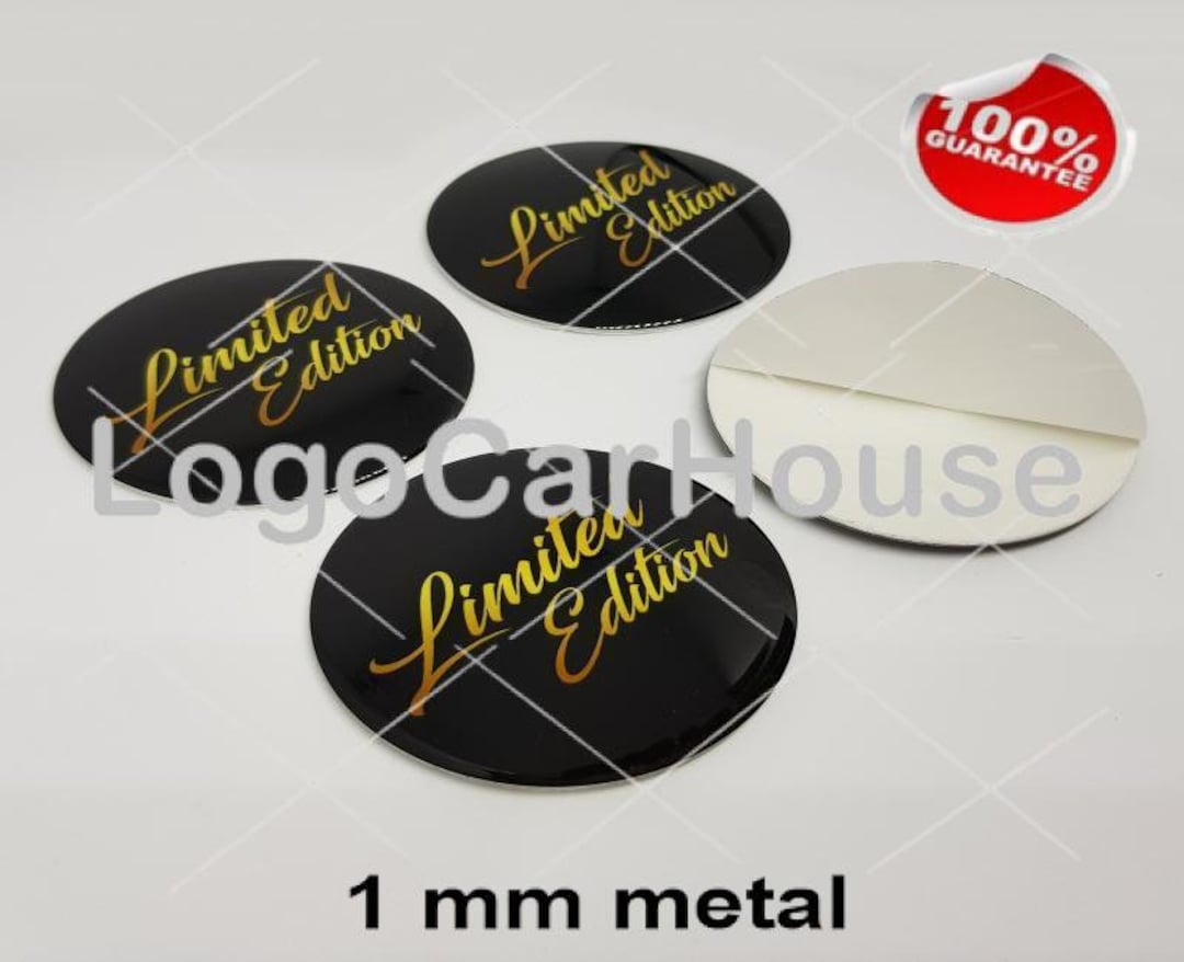 Metal Stickers - Car Wheel Center Cap Stickers - Set of 4 - LIMITED ...