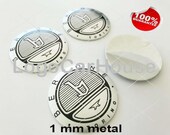 Metal Stickers Car Wheel Center Cap Stickers Set of 4 - Etsy