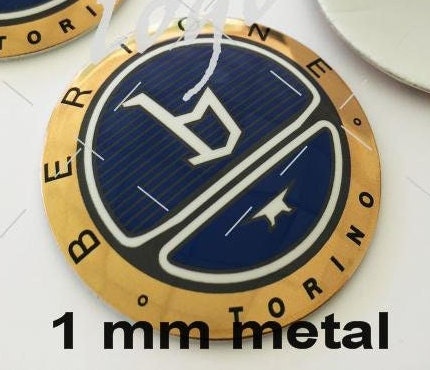 Metal Stickers - Car Wheel Center Cap Stickers - Set of 4 - Bertone 3 ...
