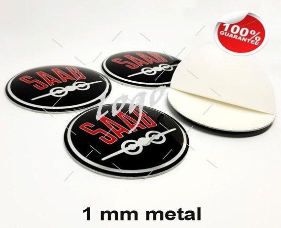 Metal Stickers Car Wheel Center Cap Stickers Set of 4 - Etsy