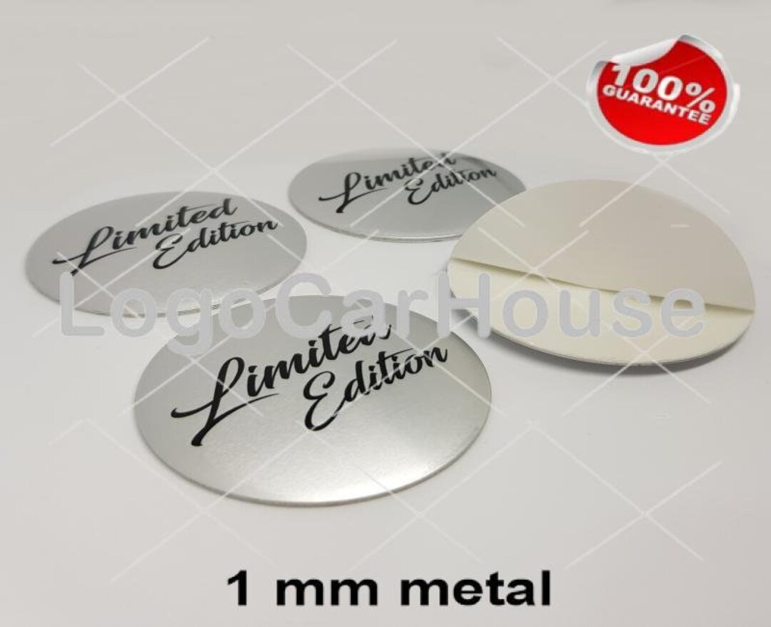 Metal Stickers - Car Wheel Center Cap Stickers - Set of 4 - LIMITED ...