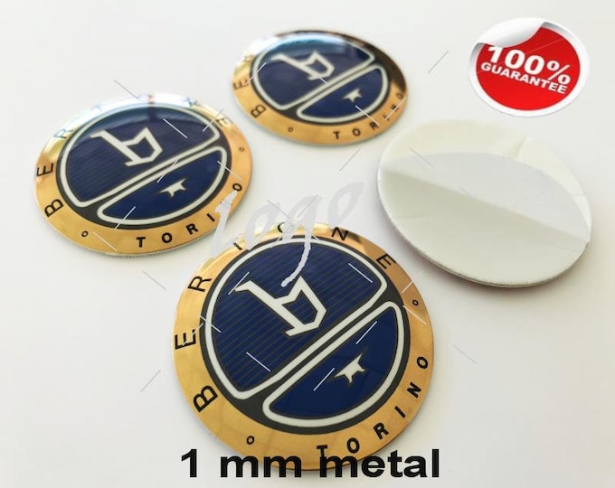 Metal Stickers - Car Wheel Center Cap Stickers - Set of 4 - Bertone 3 ...