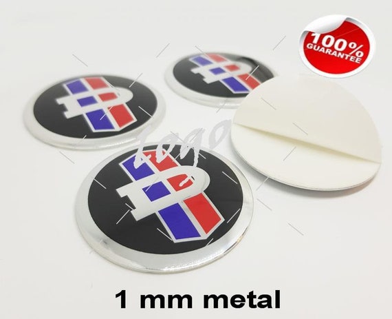 Metal Stickers Car Wheel Center Cap Stickers Set of 4 | Etsy