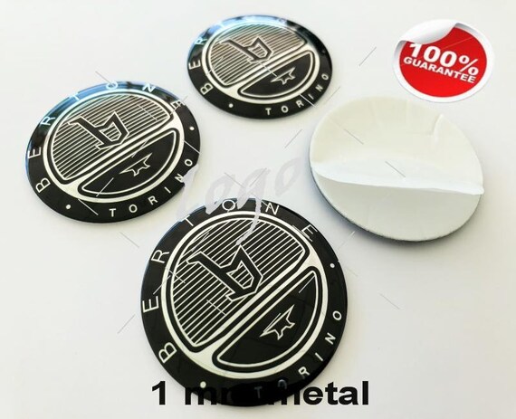 Metal Stickers Car Wheel Center Cap Stickers Set of 4 | Etsy