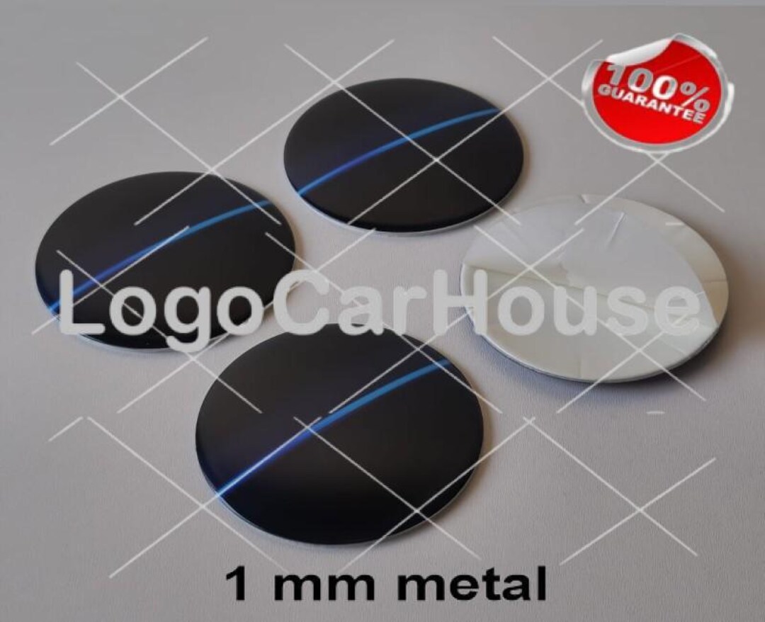 Metal Stickers - Car Wheel Center Cap Stickers - Set of 4 - LED LIGHT ...