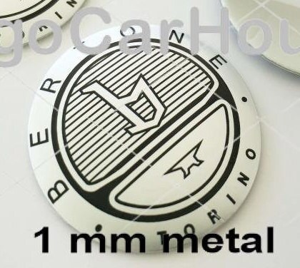 Metal Stickers - Car Wheel Center Cap Stickers - Set of 4 - Bertone 2 ...
