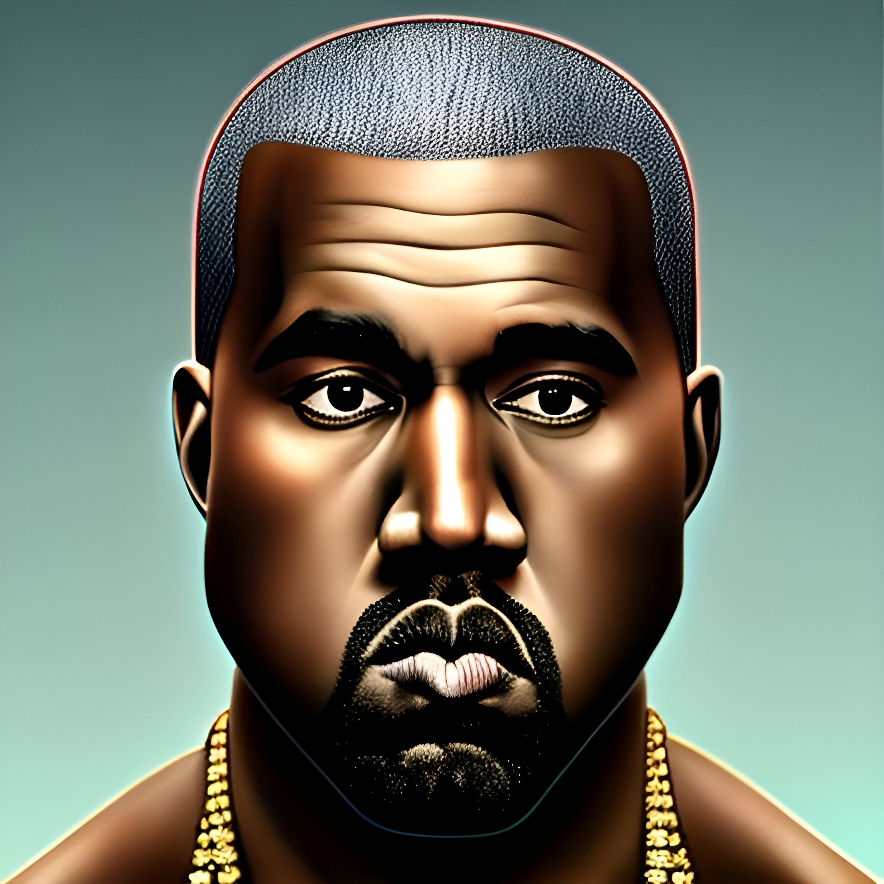 Kanye West Gold Chain - Etsy