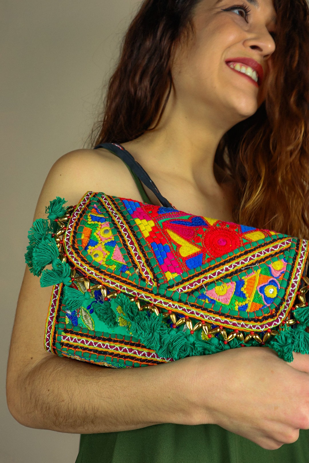 Mehndi Bags 'KAREN', Mehndi Bag, Indian Bag, Indian Crossbody Bag ...