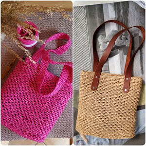 Medium Beach Raffia Bag - Etsy