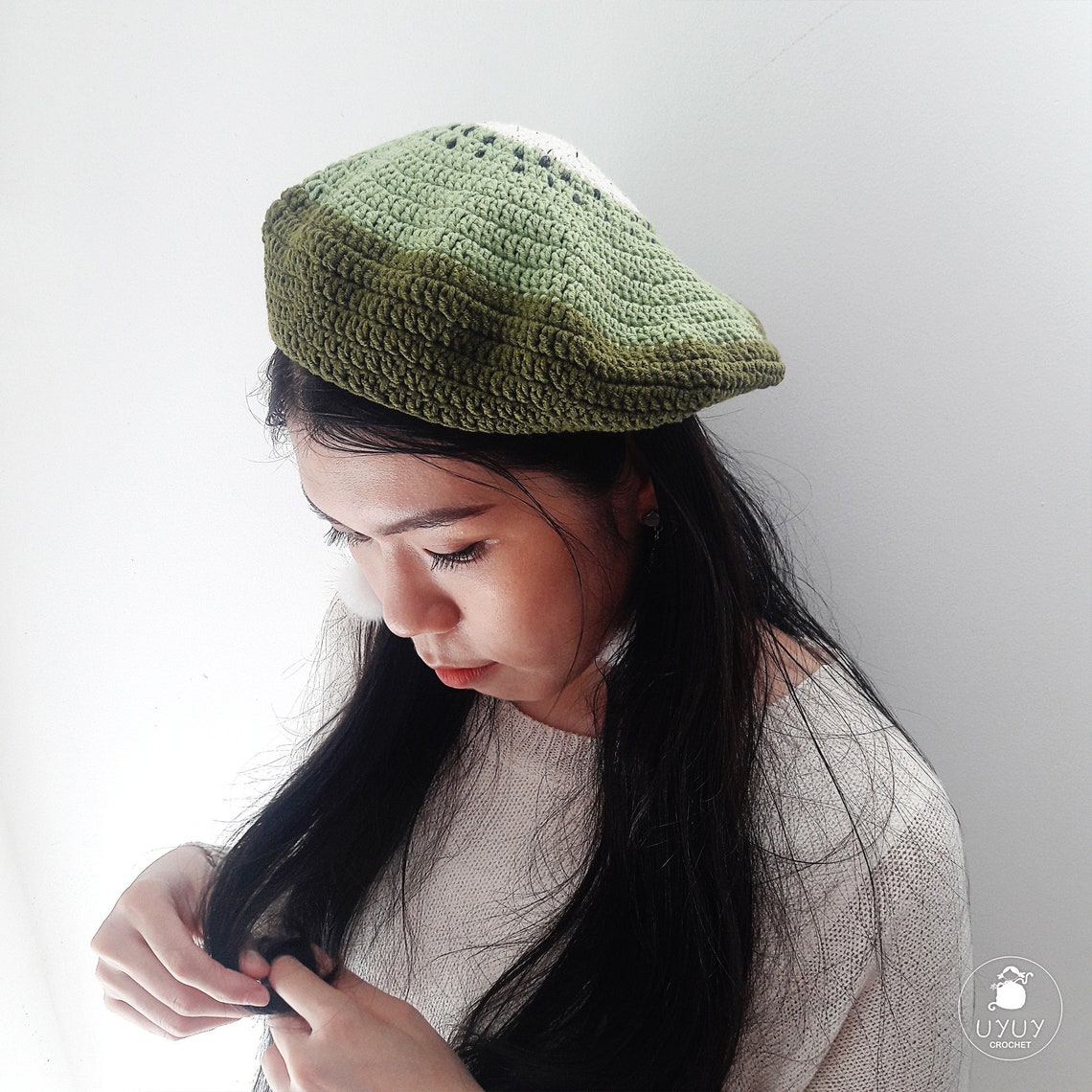 Crochet Hat PATTERN / Crochet Beret Hat Pattern / Summer - Etsy