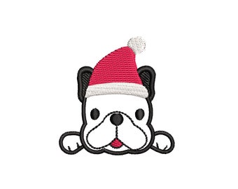 Christmas Puppy Embroidery Design. Machine Embroidery Design. Dog ...