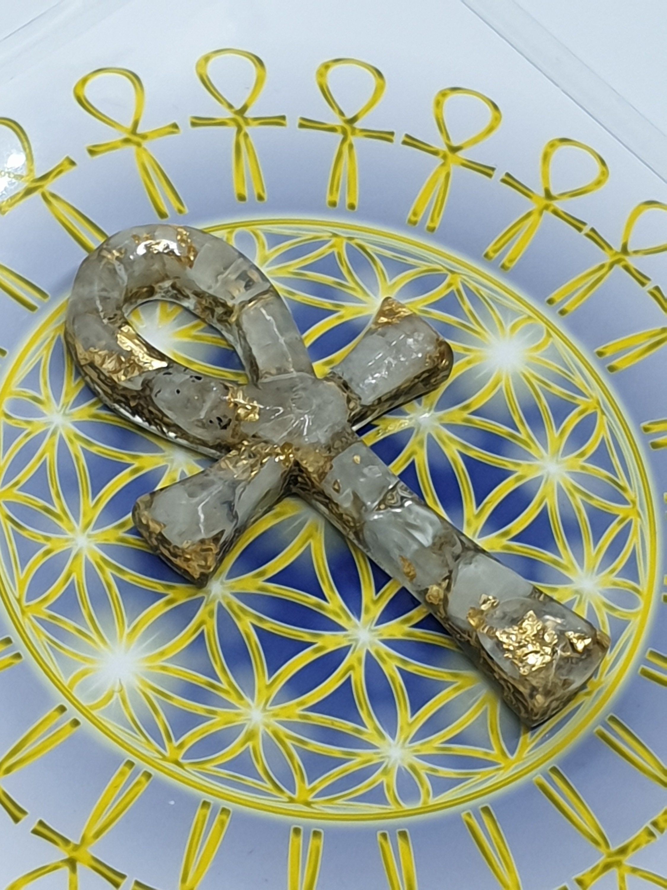Moonstone Egyptian Ankh Orgone/ Fertility Ankh - Etsy Canada
