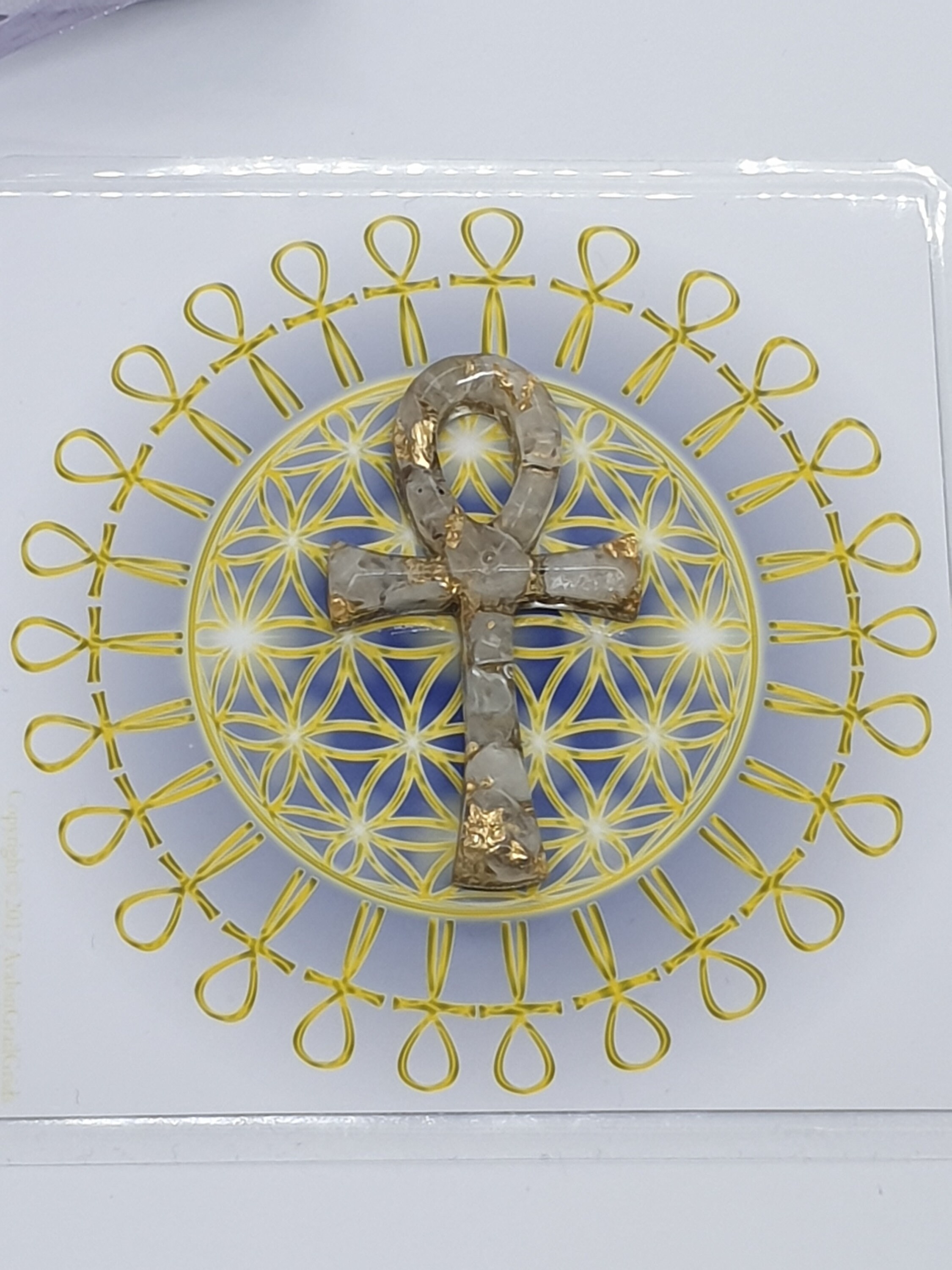 Moonstone Egyptian Ankh Orgone/ Fertility Ankh | Etsy