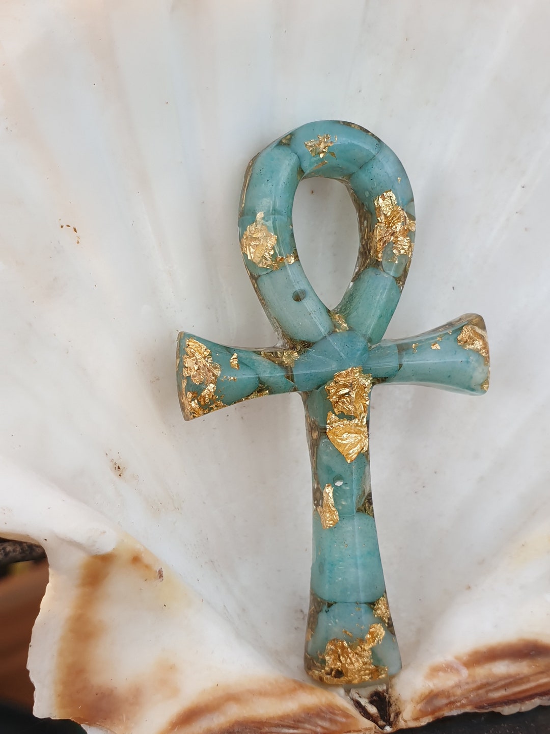 Amazonite Egyptian Ankh Orgone/ Ankh Pendant-amazonite - Etsy