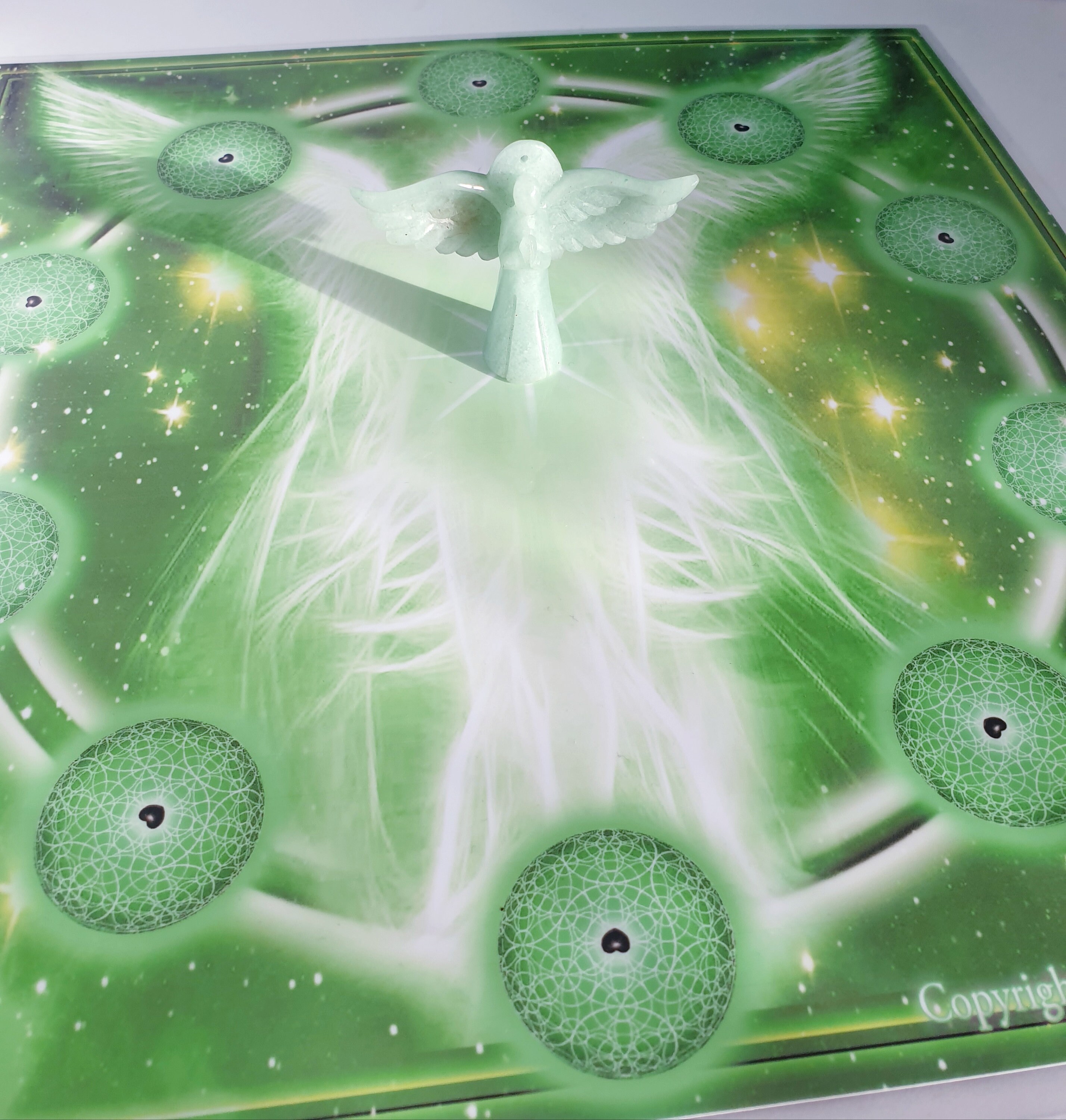 Archangel Raphael Healing Crystal Grid/ Manifesting Crystal - Etsy