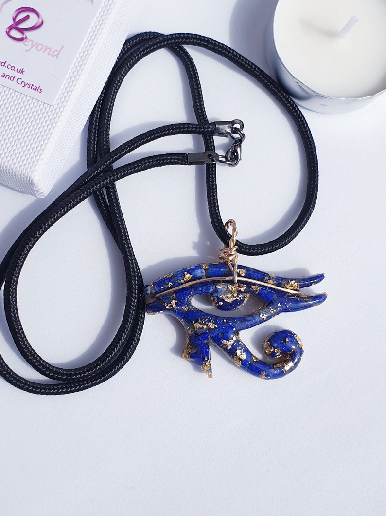 Lapis Eye of HORUS Egyptian Orgone/ Eye of Horus Pendant-lapis | Etsy