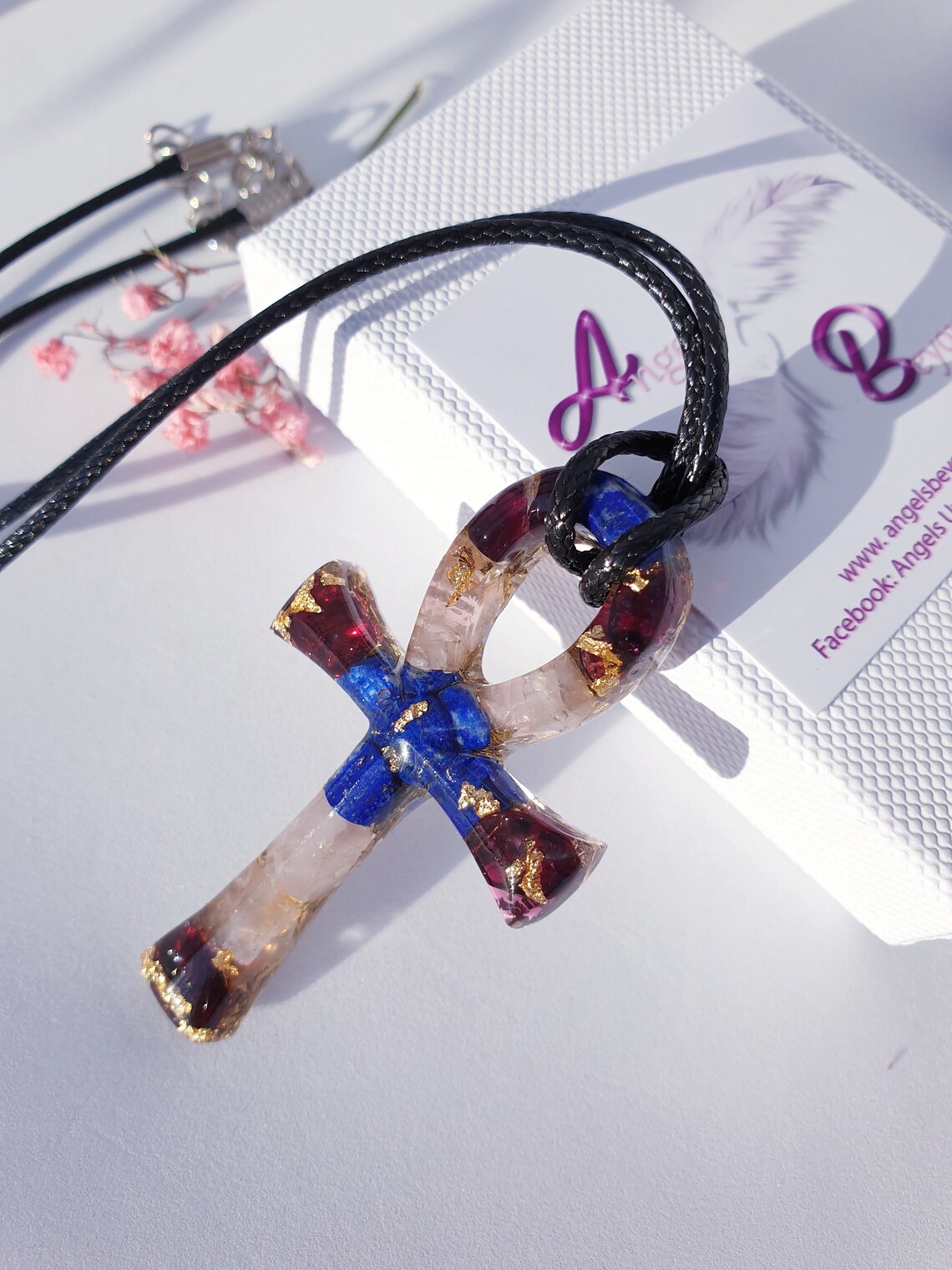 Personalised Egyptian Ankh Orgone/ Ankh Pendant-CHOOSE your | Etsy