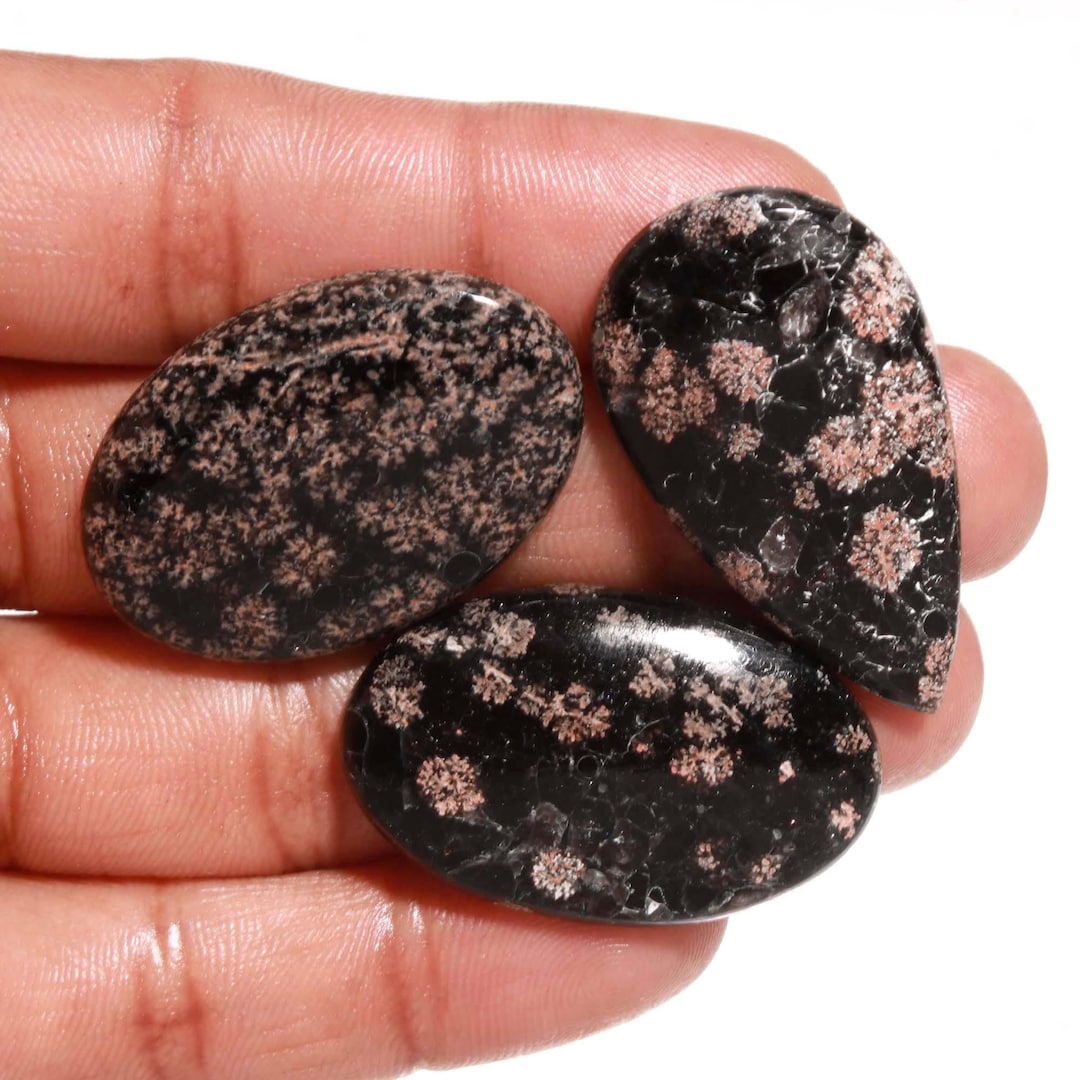 Amazing Quality Flower Obsidian Gemstone Natural Flower Obsidian ...