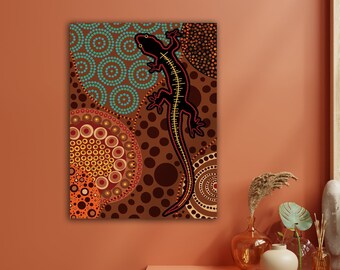 Goanna Wall Art - Etsy