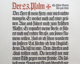 Gothic German Script - Etsy