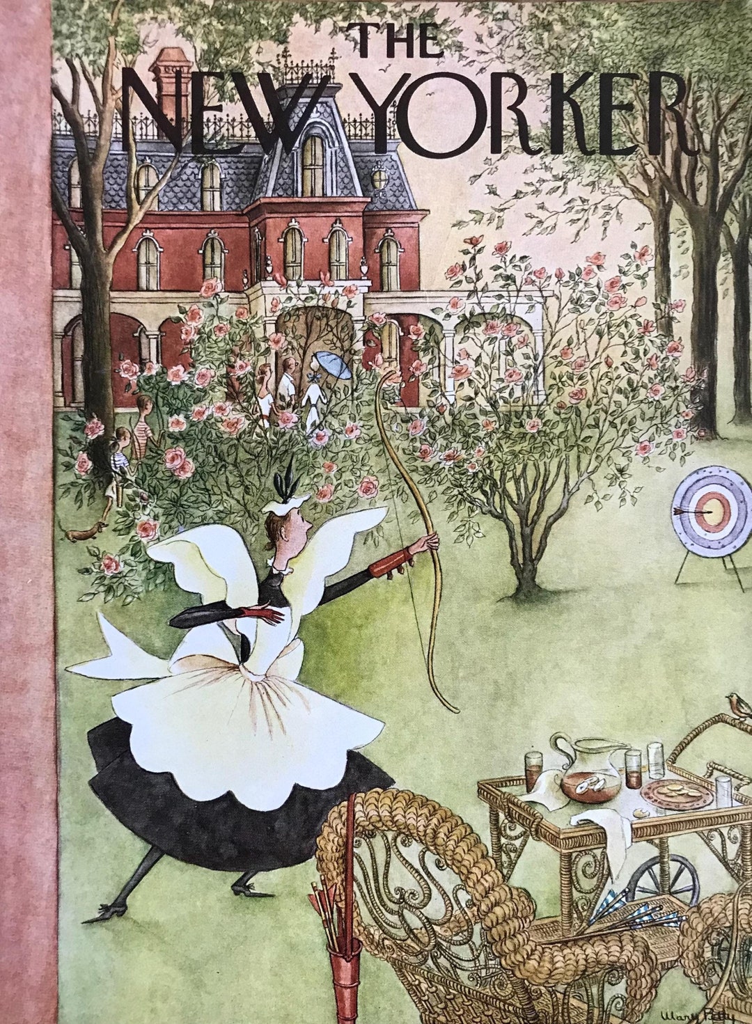 1955 MARY PETTY LITHOGRAPH for the New Yorker. Sheet Size C.12x9ins. - Etsy