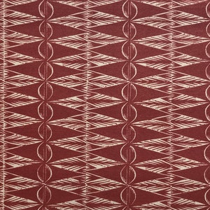 1936 ENID MARX Tipped-in Pattern Paper Sample for the Curwen Press. C.5 ...