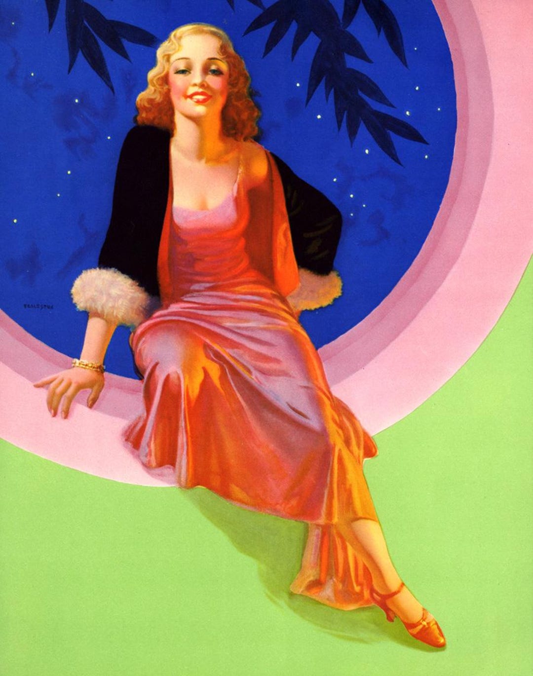 Edward Mason Eggleston. 'smiling Through'. Printed on 180gsm ...