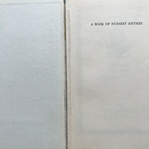 1939 ENID MARX 'nursery Rhymes' 1st Ed. With 30 Woodcuts. 64pp. (zodiac ...