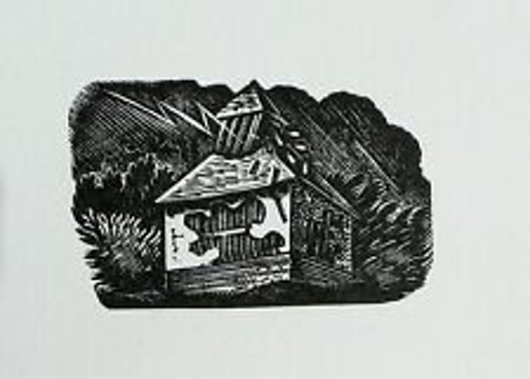 Eric Ravilious 1903-1942 Original Woodcut Printed From 1932 Block - Etsy