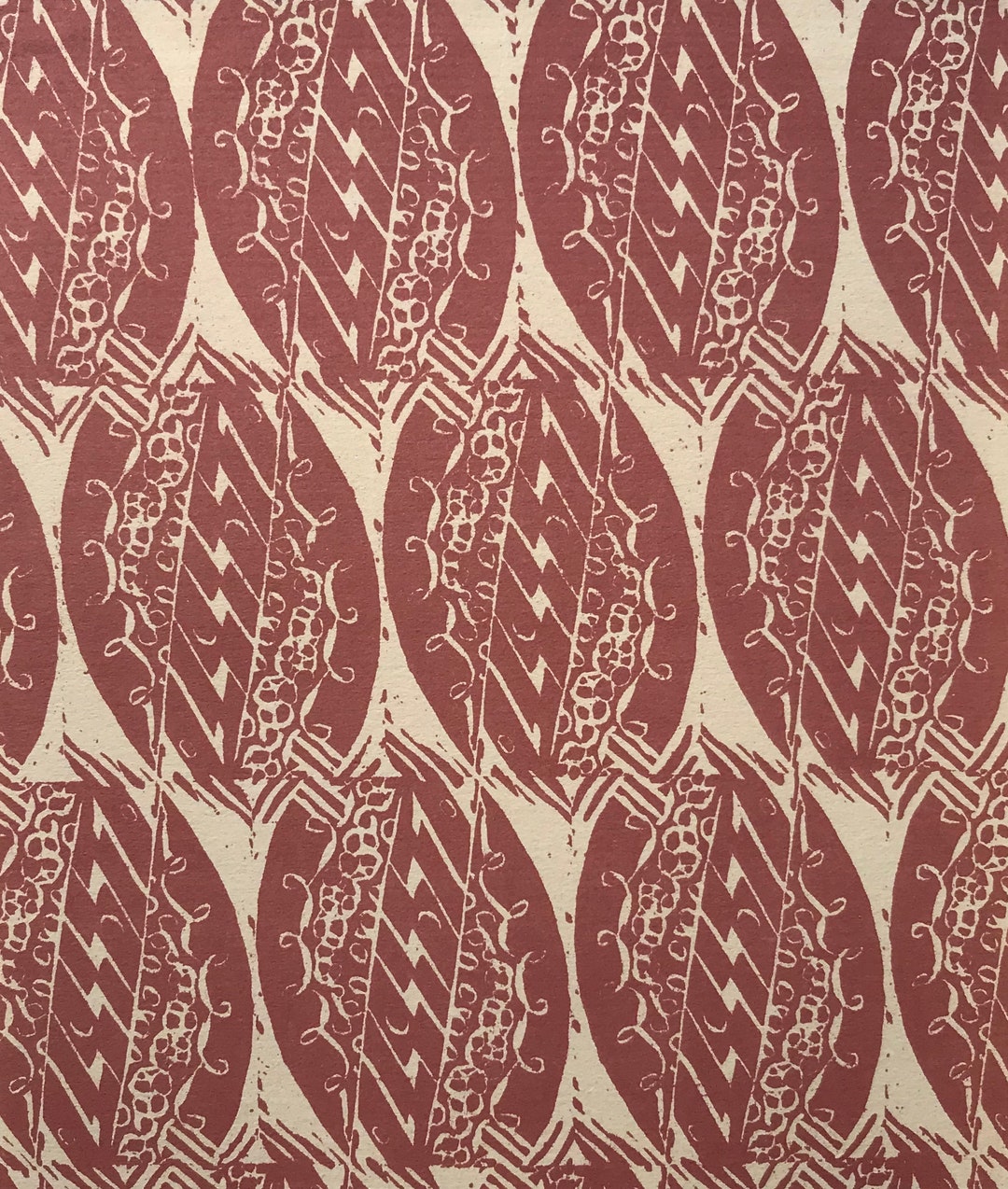 1927 ENID MARX Wood Engraving Pattern Paper From Original - Etsy