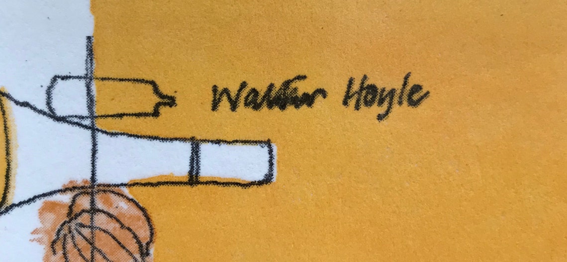 1969 Walter Hoyle Illustration for Women's Institute Recipe Book ...