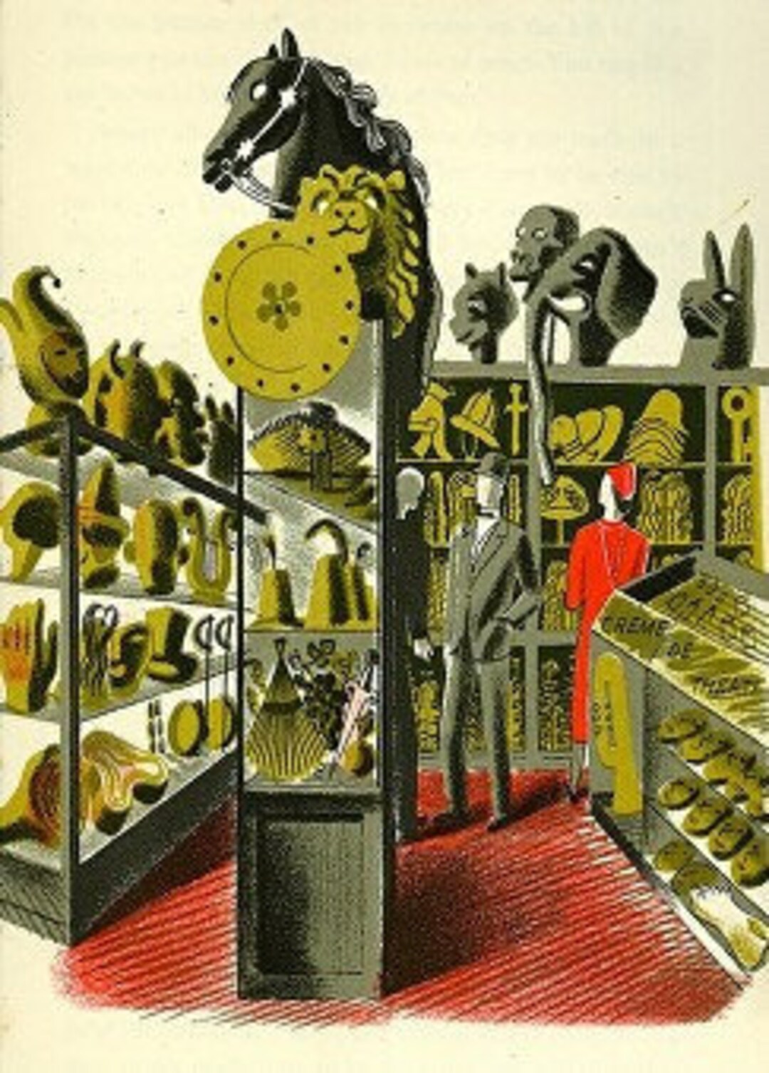 ERIC RAVILIOUS 'theatrical Properties' Print 9x5.5ins. JM Richards - Etsy