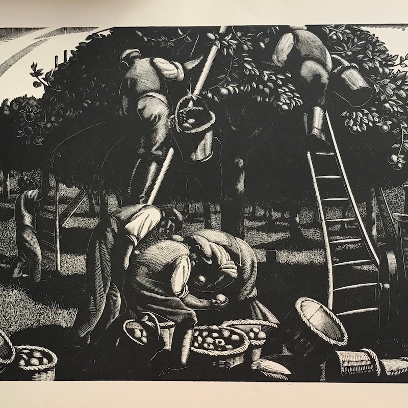 Clare Leighton Originals - Etsy