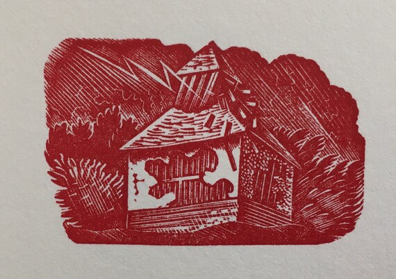 Prints Art & Collectibles Eric Ravilious 1903-1942 Original Woodcut ...