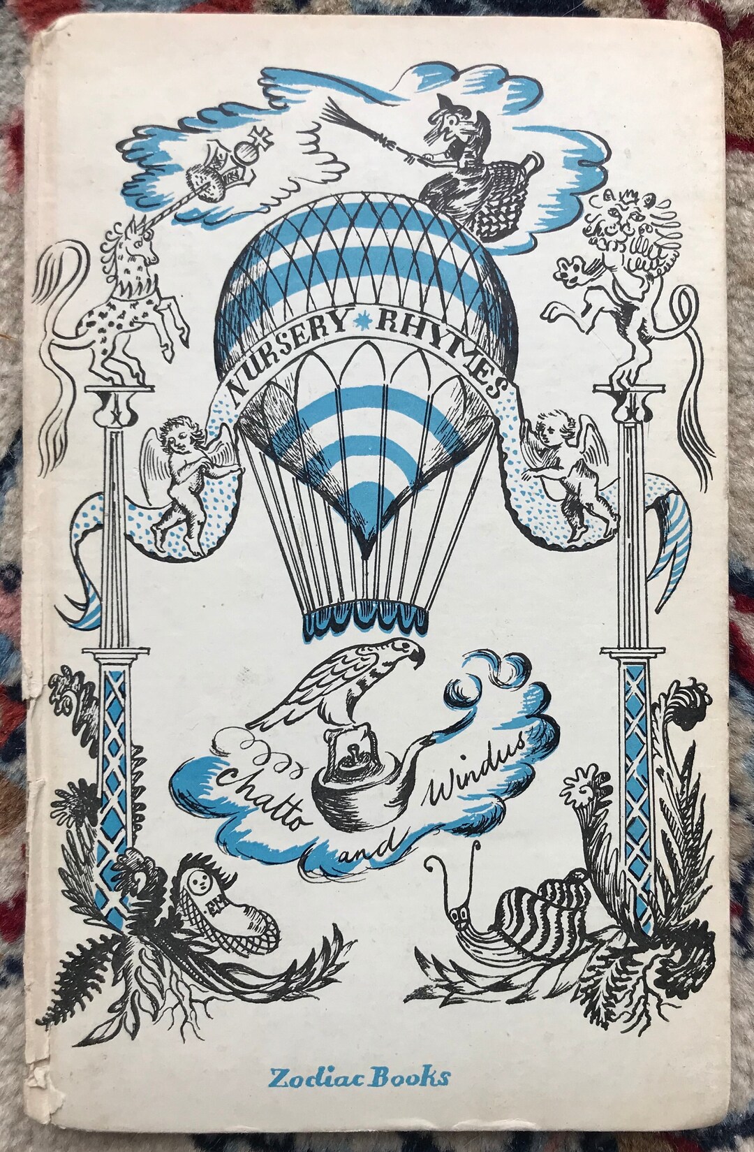 1939 ENID MARX 'nursery Rhymes' 1st Ed. With 30 Woodcuts. 64pp. (zodiac ...