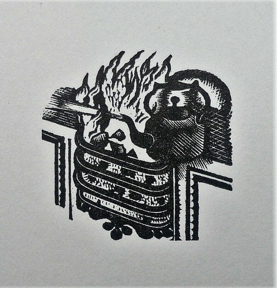 Eric Ravilious 1903-1942 Original Woodcut Printed From 1932 - Etsy