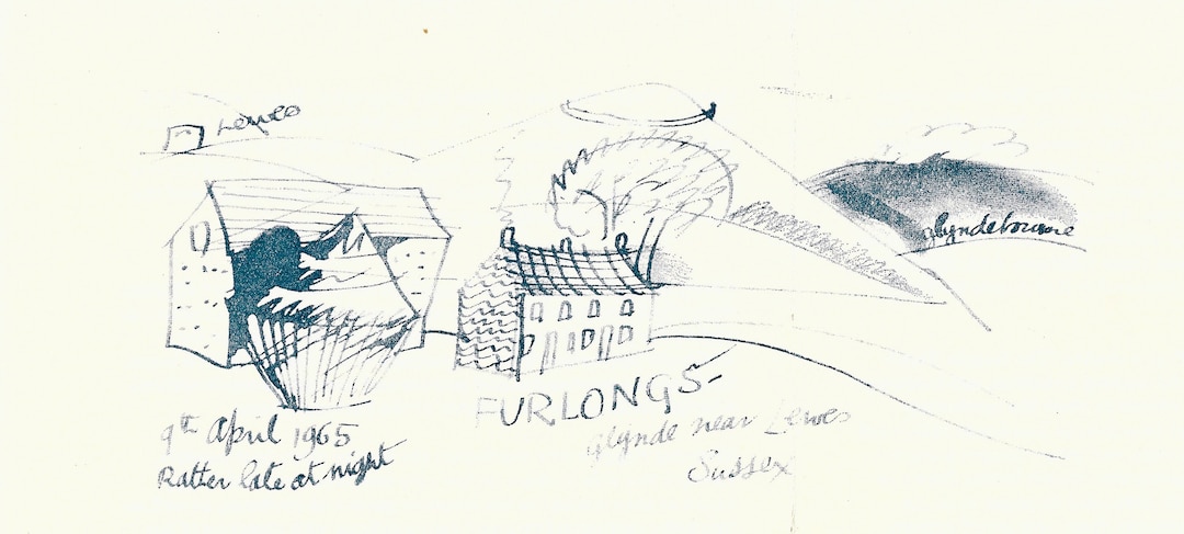 PEGGY ANGUS Print 'FURLONGS'. as Detailed in Carolyn Trant's Book ...