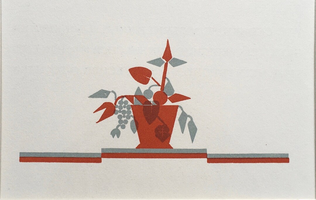 1928 Georg Alexander Mathéy Illustration for Larisch-festschrift H ...