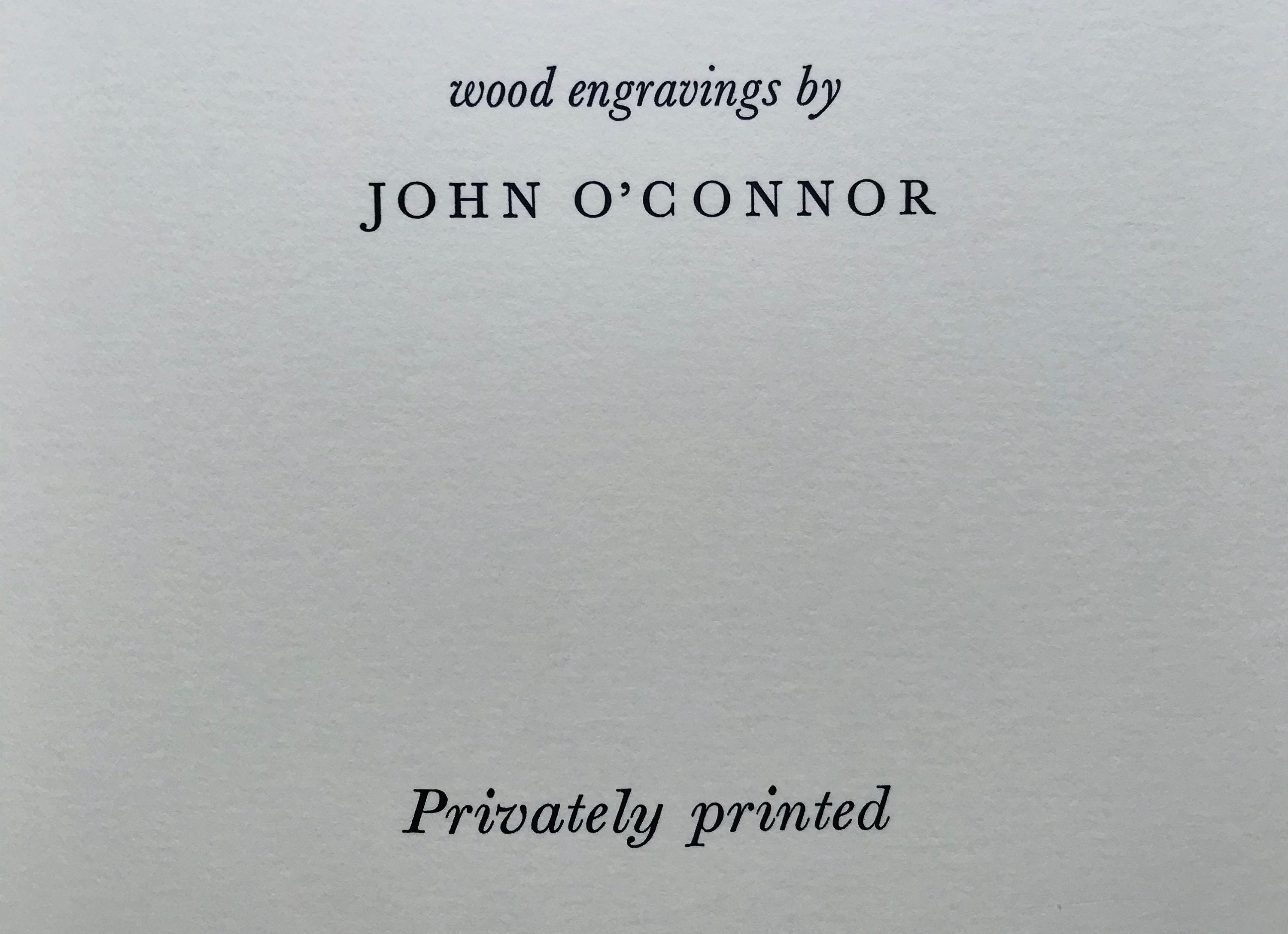 1991 JOHN O'CONNOR Original Wood Engraving from - Etsy UK