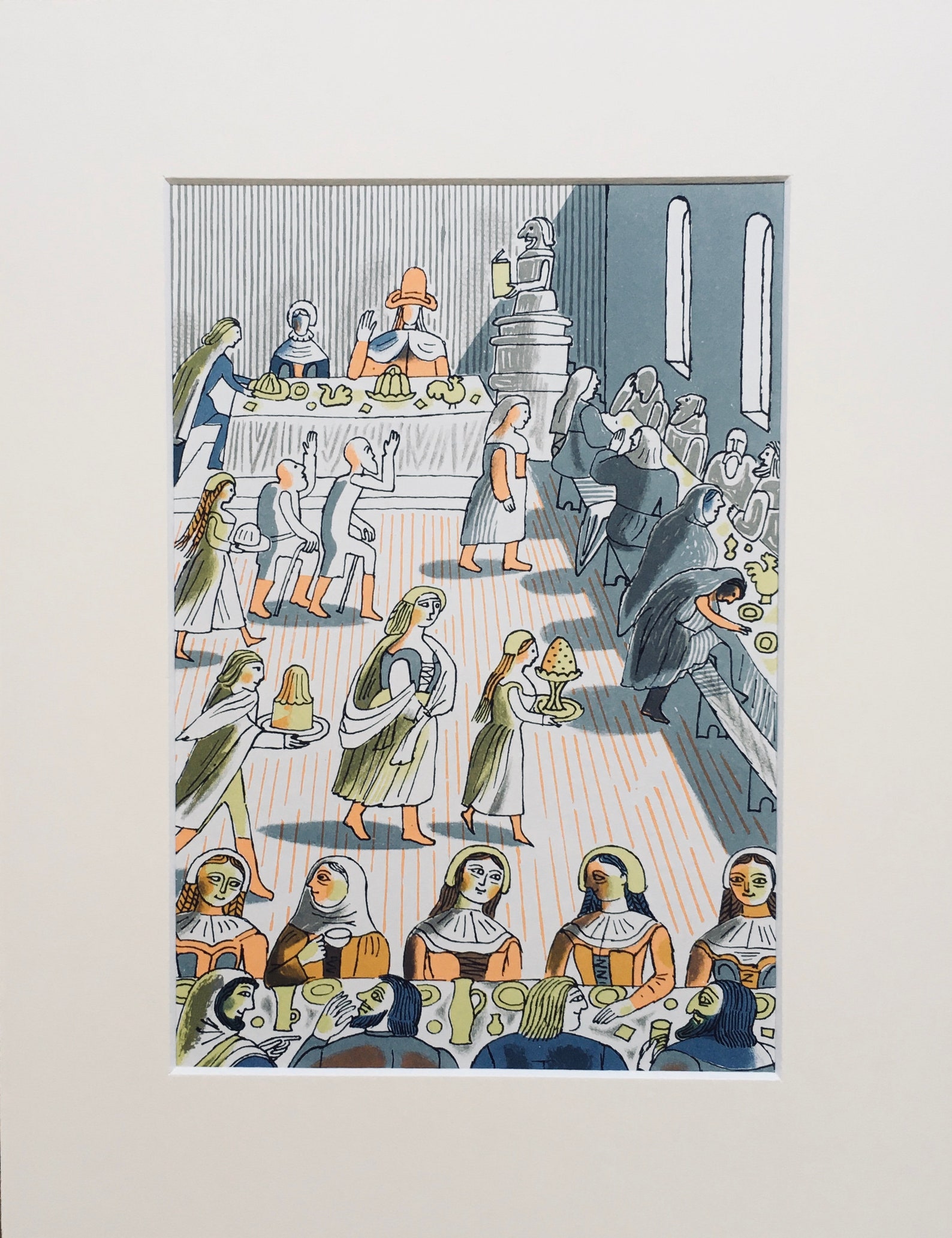 1972 Edward Bawden Lithograph Utopia Thomas More printed by - Etsy UK