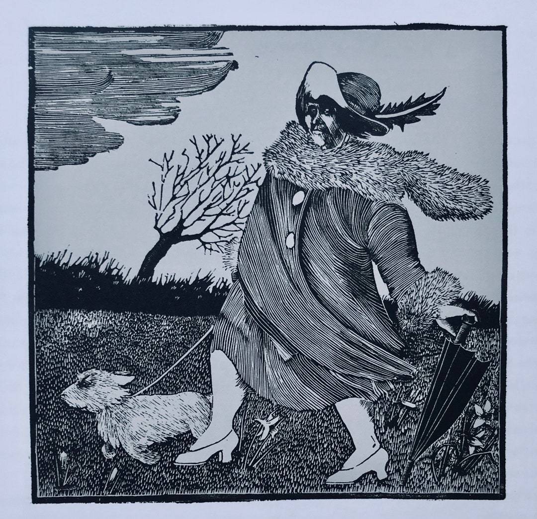 Tirzah Garwood Ravilious 'march' Reprint of Engraving Limited Edition ...