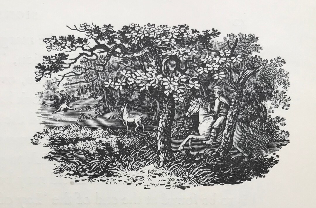 CHARLTON NESBIT Wood Engraving From Original Block. Curwen Press 1949 ...