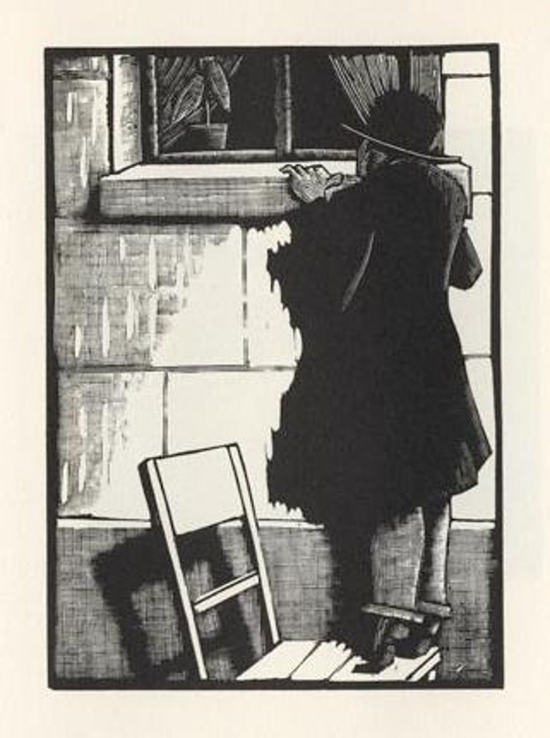 1930 Otto Nückel Lead Engraving Published 'destiny' Schicksal Albert E ...