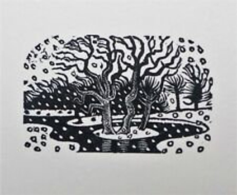 Eric Ravilious (1903-1942) Original Woodcut Printed From 1932 Block ...